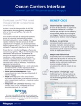 INTTRA Hoja de Datos | Magaya Ocean Carriers Interface